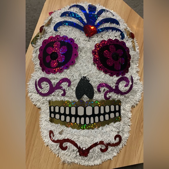 Holiday | Day Of The Dead Skeleton Head Halloween Skeleton Head | Poshmark